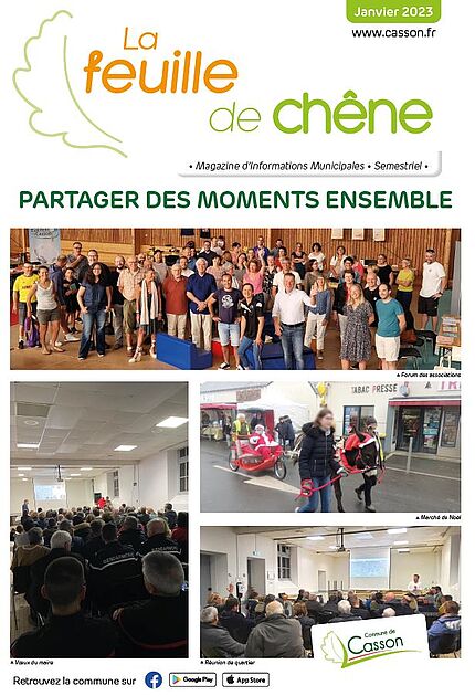 Bulletin Municipal de Casson - Janvier 2023 - Casson